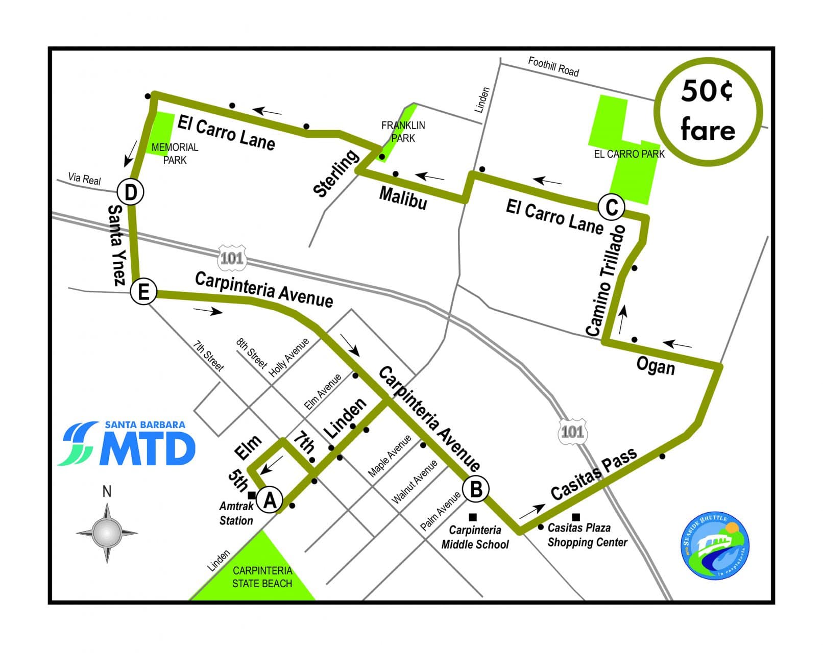 Lines – Santa Barbara MTD