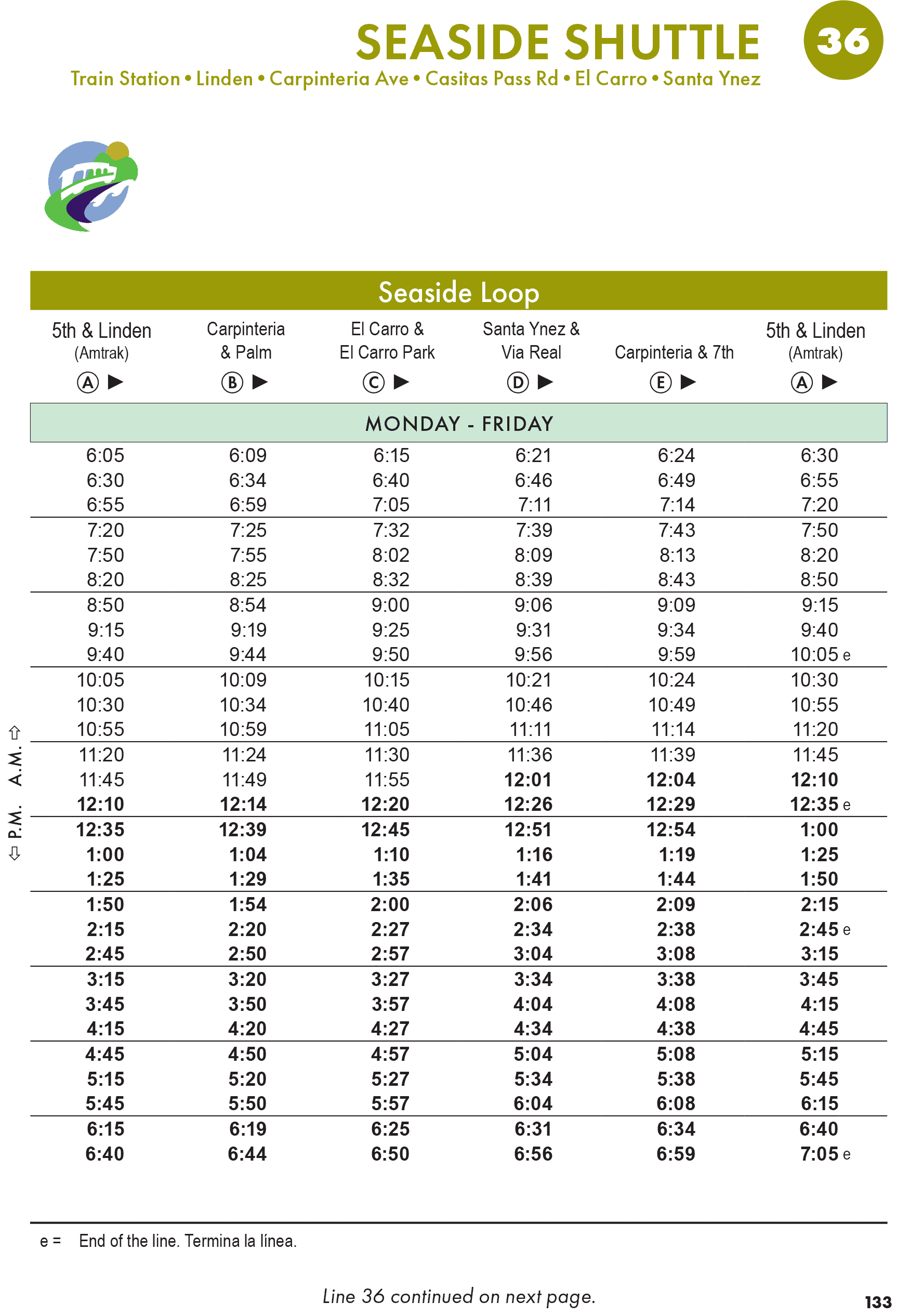 Lines – Santa Barbara MTD