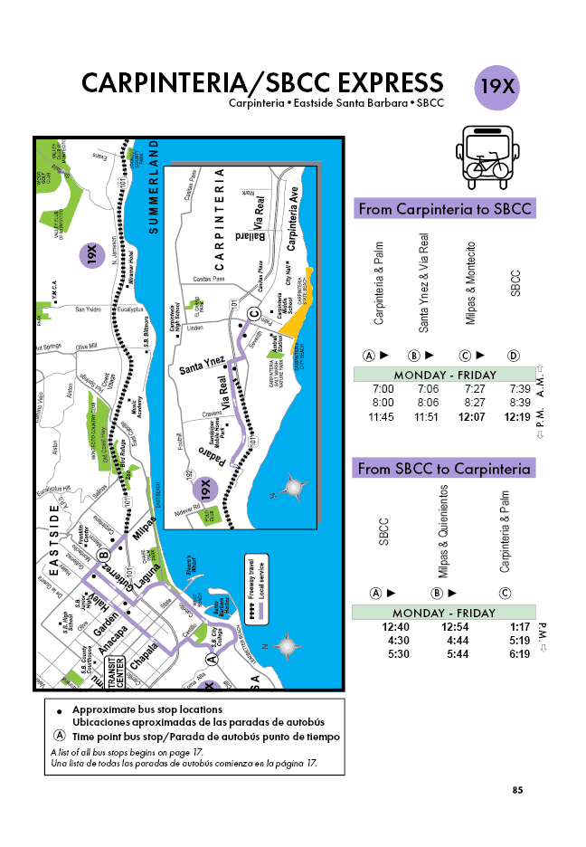 Lines – Santa Barbara MTD