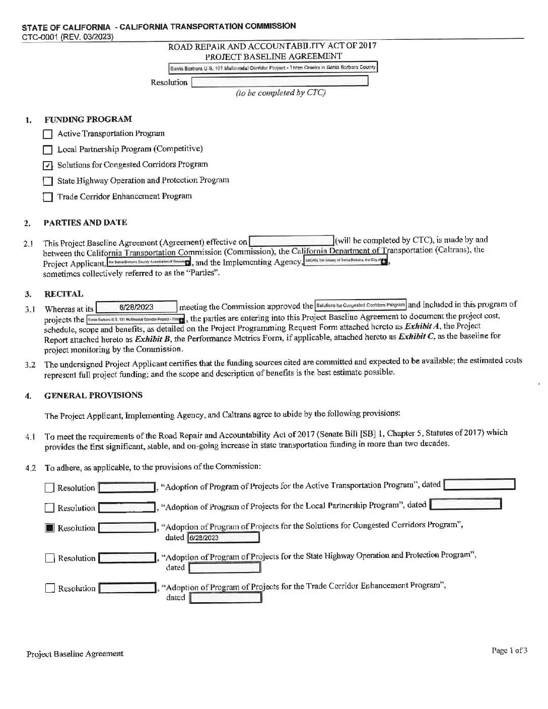 20230919 Exhibit E- Baseline Agreement Scan – Santa Barbara MTD