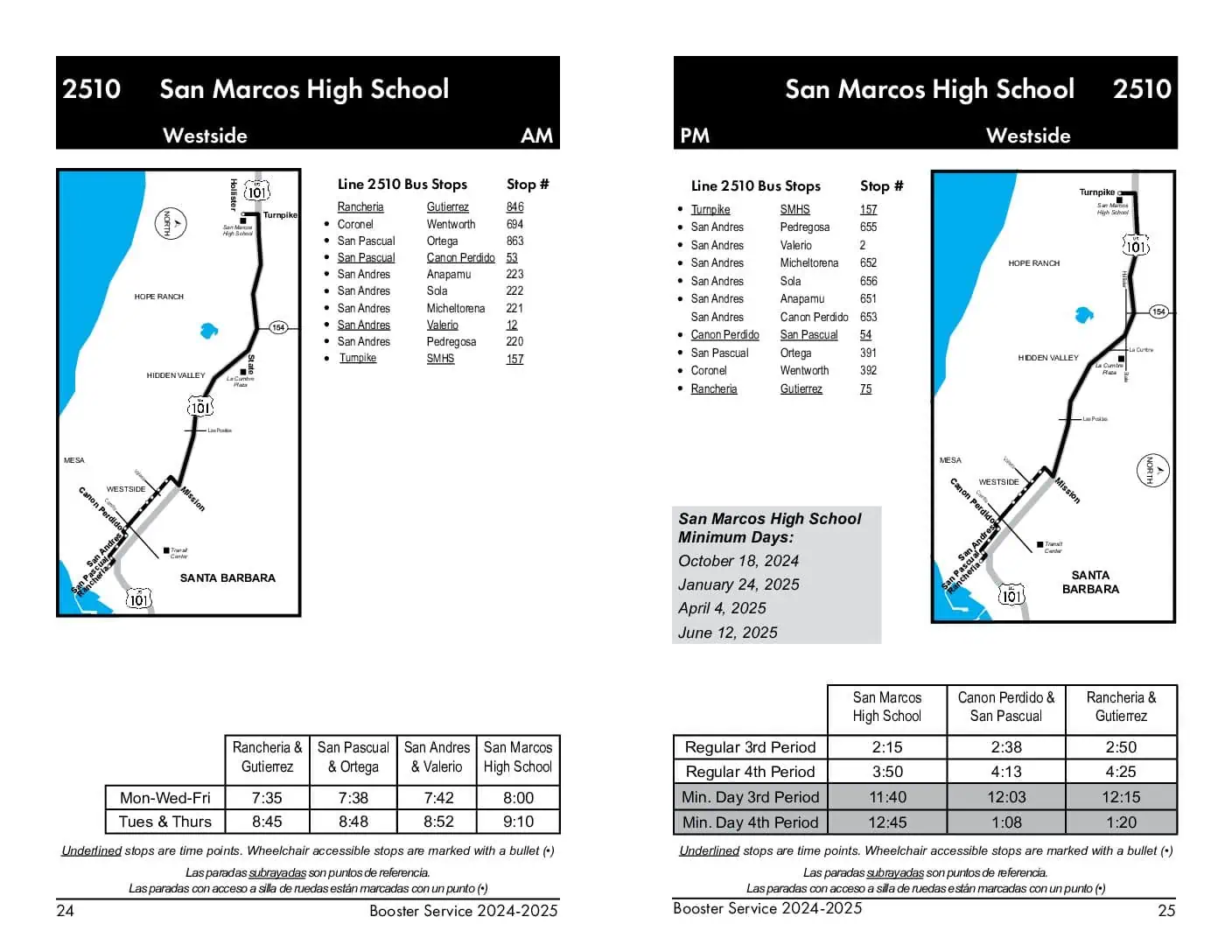 San Marcos HS – Santa Barbara MTD