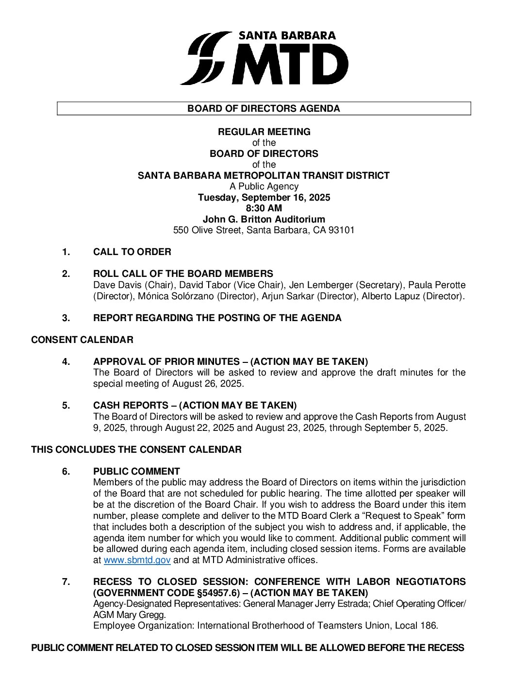 20250916 Packet – Santa Barbara MTD